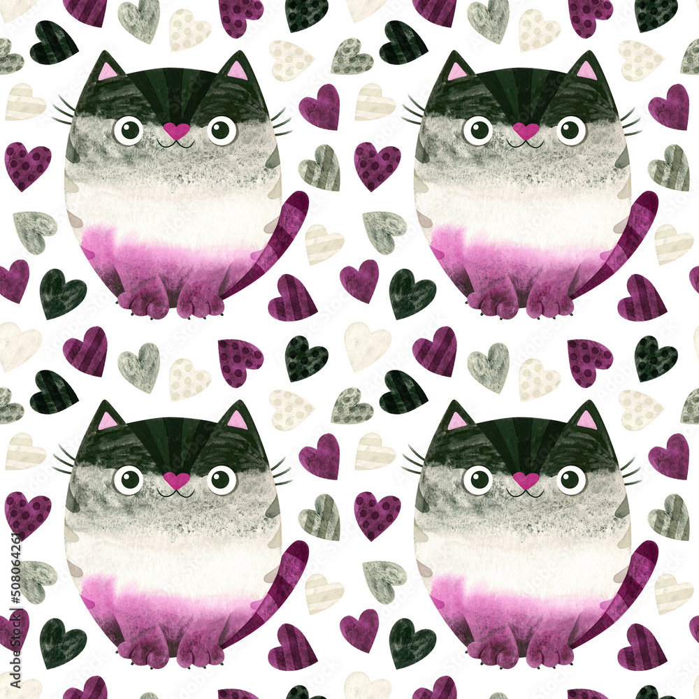 Bisexual Pride Seamless Pattern Lgbt Art Rainbow Clipart For Bisex