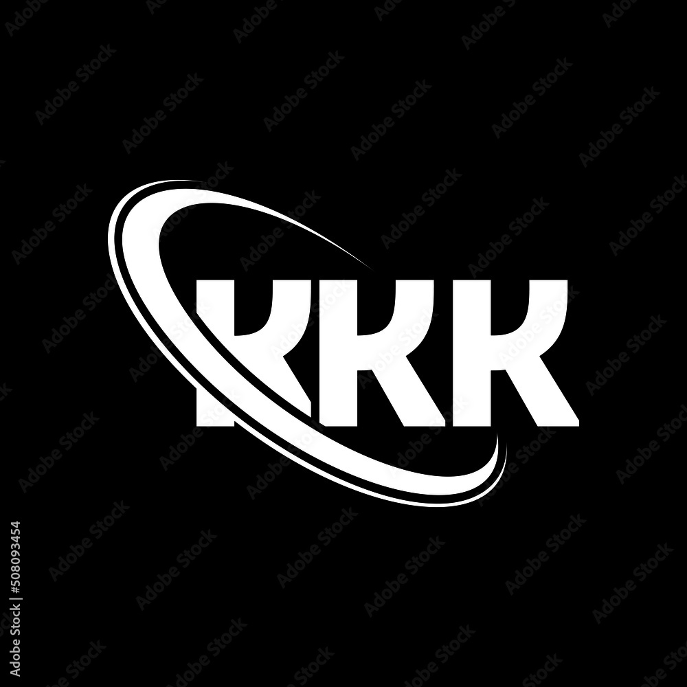 KKK logo. KKK letter. KKK letter logo design. Initials KKK logo linked ...