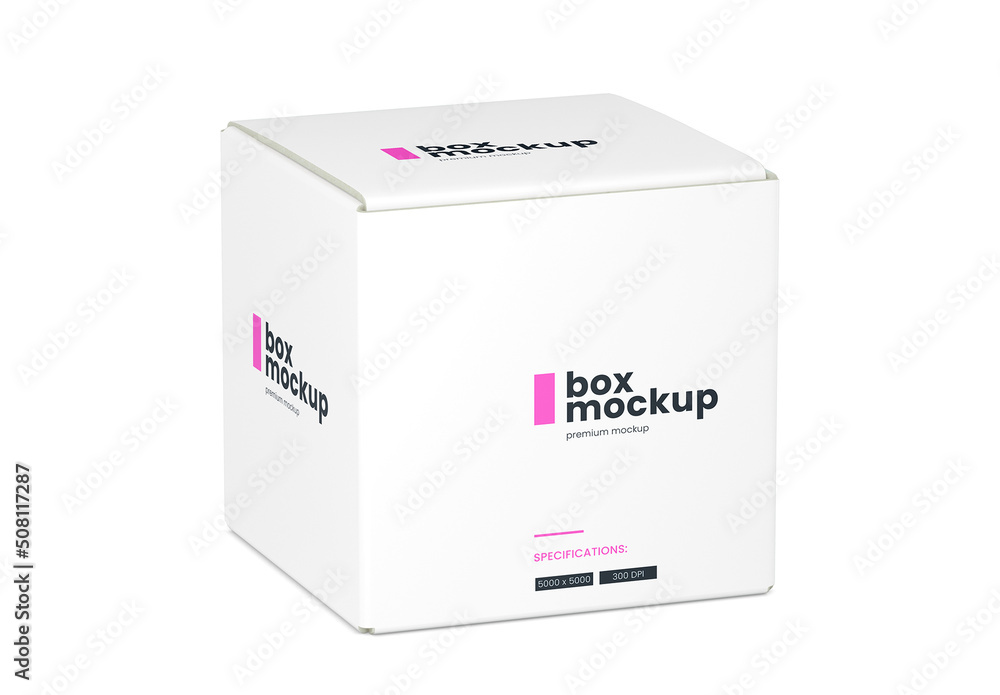 Mockup Box Stock Template | Adobe Stock
