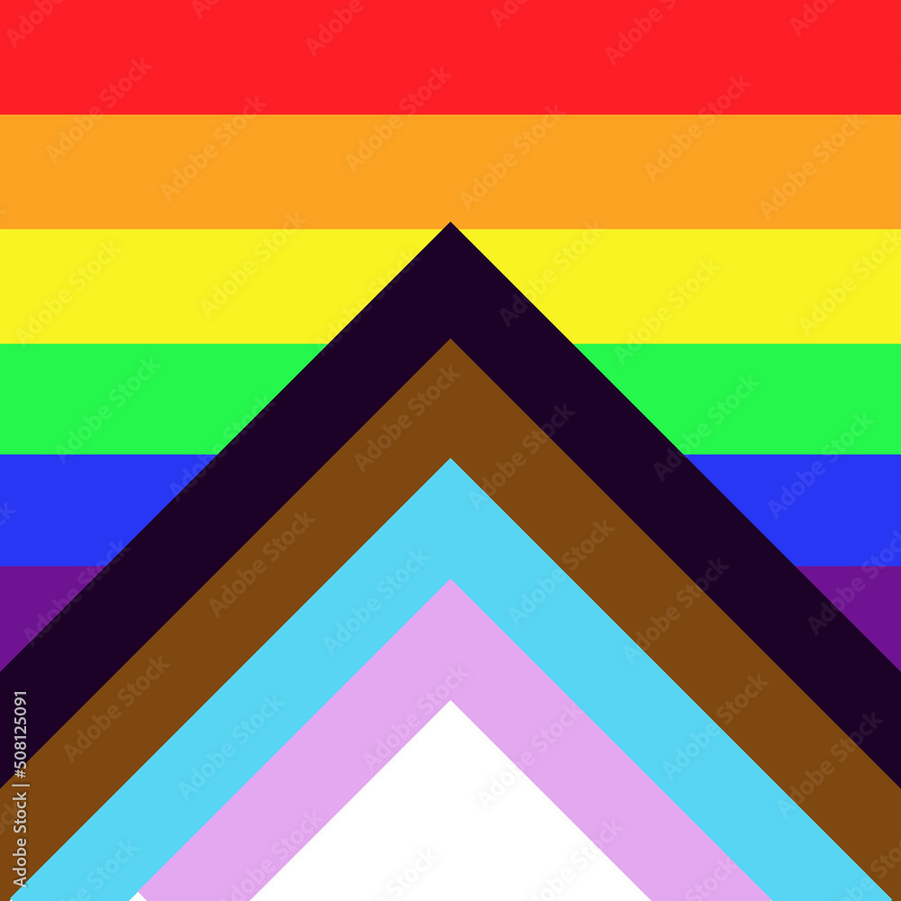 LGBT LGBTQ+ Pride Hearts and Slogans Social Media Post Template. Love ...