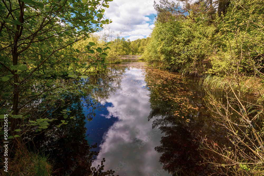 The Lodge Forest Visitor Centre. Scotland, UK. The gateway to Queen ...