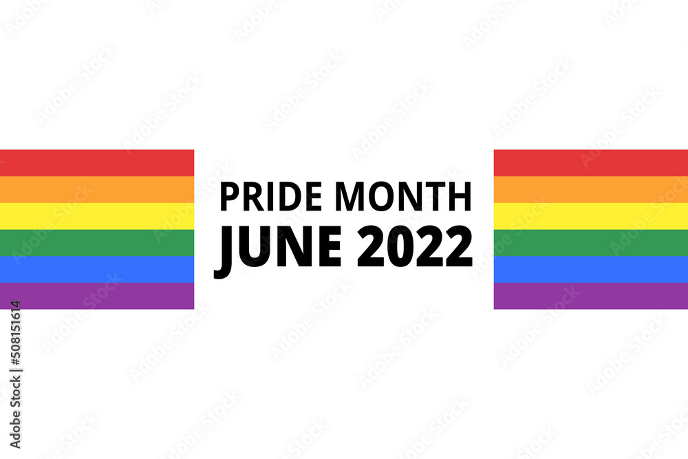 Pride month 2022, 2023, 2024 LGBTQ Pride Flag Colours Rainbow Pride ...