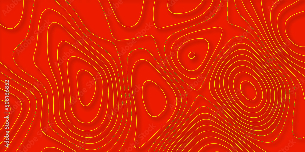 Topographic map background concept. Vector abstract illustration ...