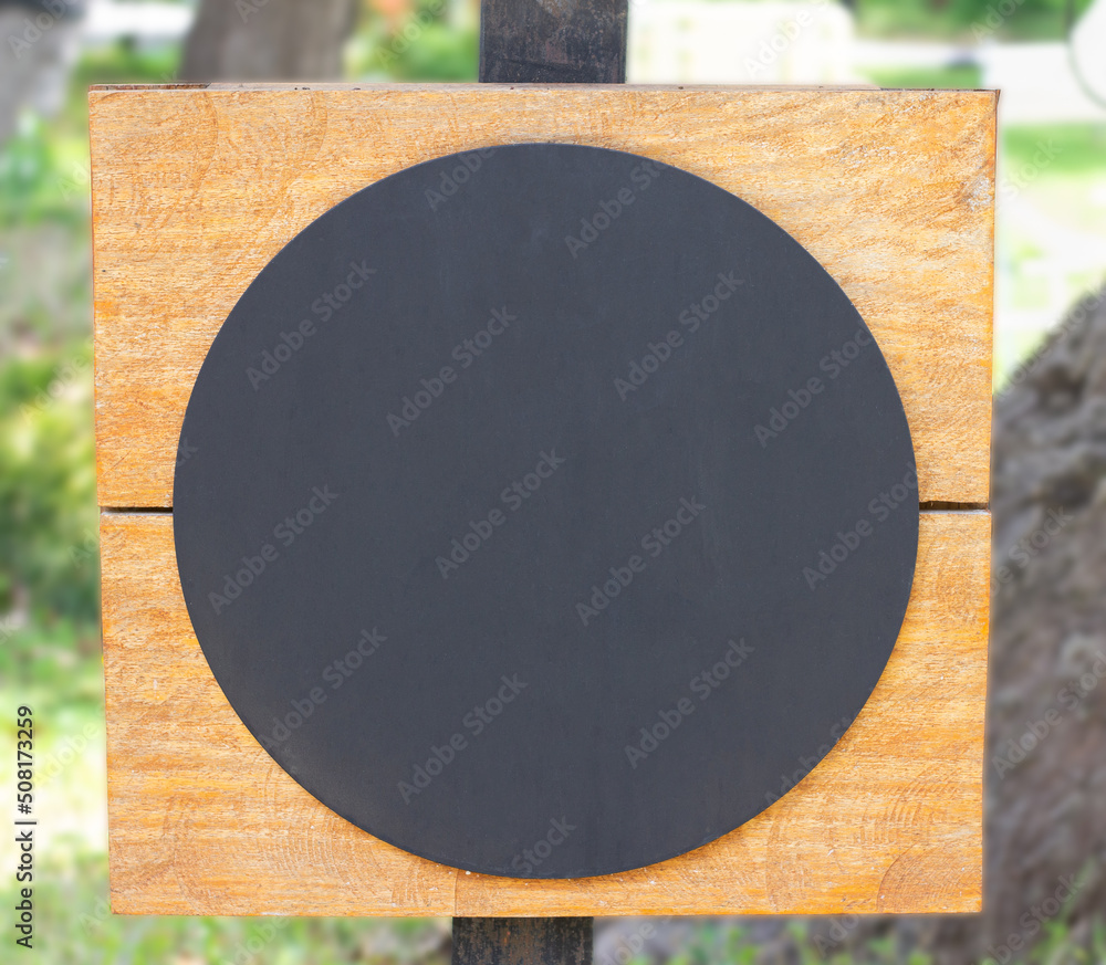 Blank black iron sign for shop name plate Stock Photo | Adobe Stock