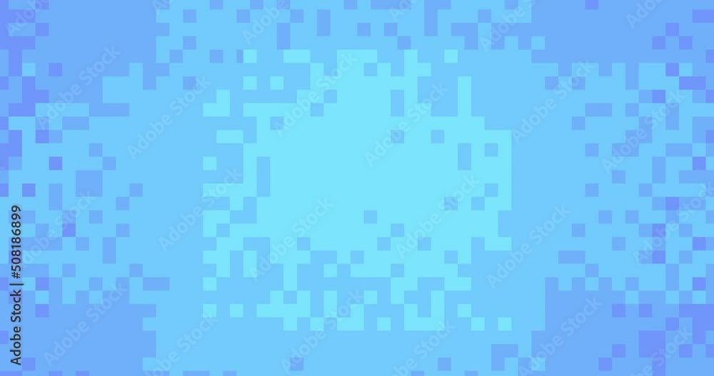 Pixel background with geometric graphic shapes. Vector cartoon ...