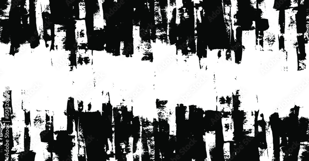 Vector brush sroke texture. Distressed uneven grunge background ...