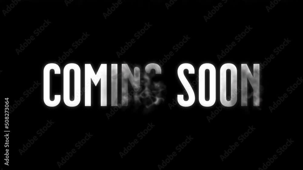 Movie Trailer Coming Soon Text Reveal/ Movie Trailer Coming Soon Text ...