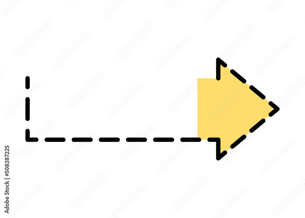 arrow tag title Stock Vector | Adobe Stock