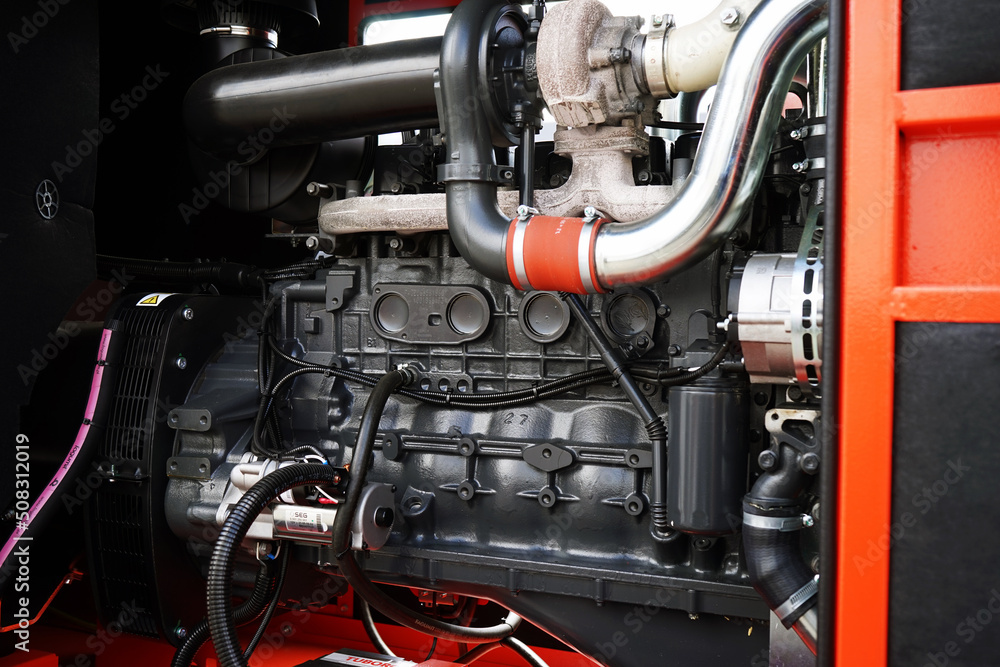 Moscow, Russia - May 2022: A modern internal combustion engine ...