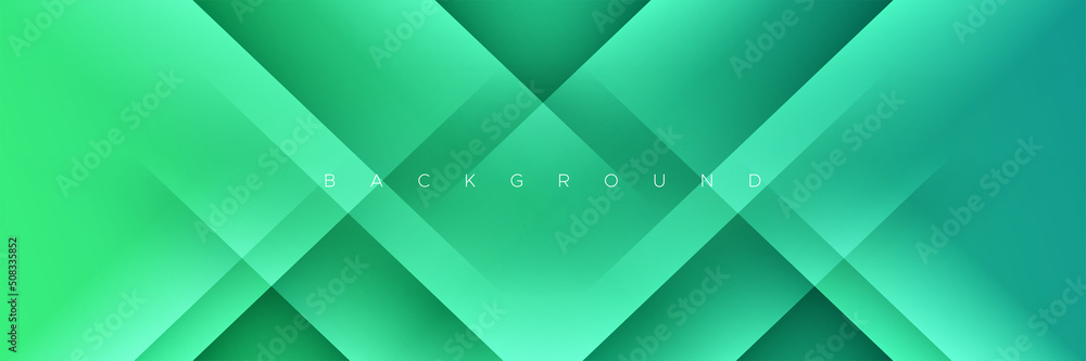 Modern abstract green background with light multiply with shiny effect ...