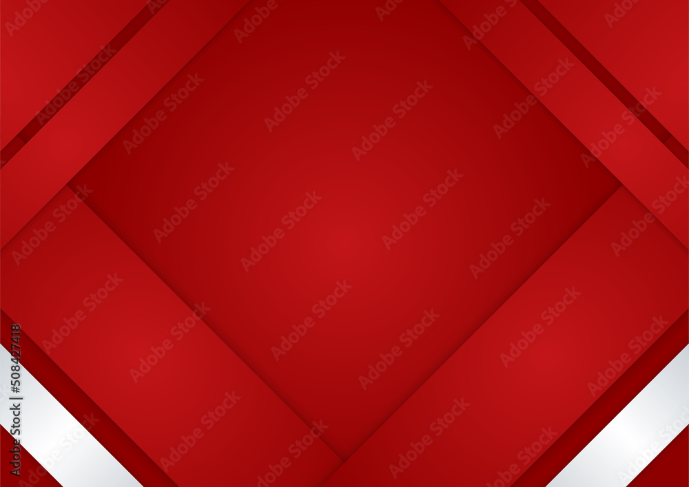 Simple abstract red background with golden lines Stock Vector | Adobe Stock