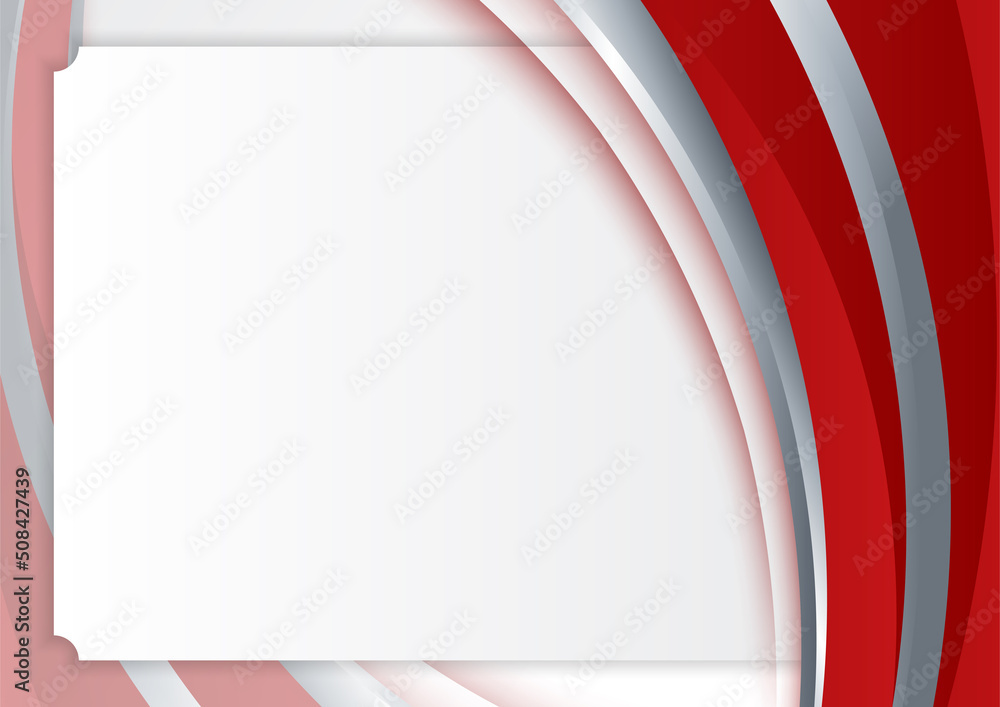 Simple abstract red background with golden lines Stock Vector | Adobe Stock