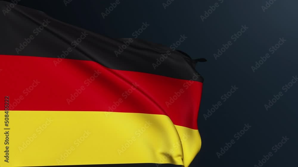 Germany flag. Berlin sign. European country. German official national ...
