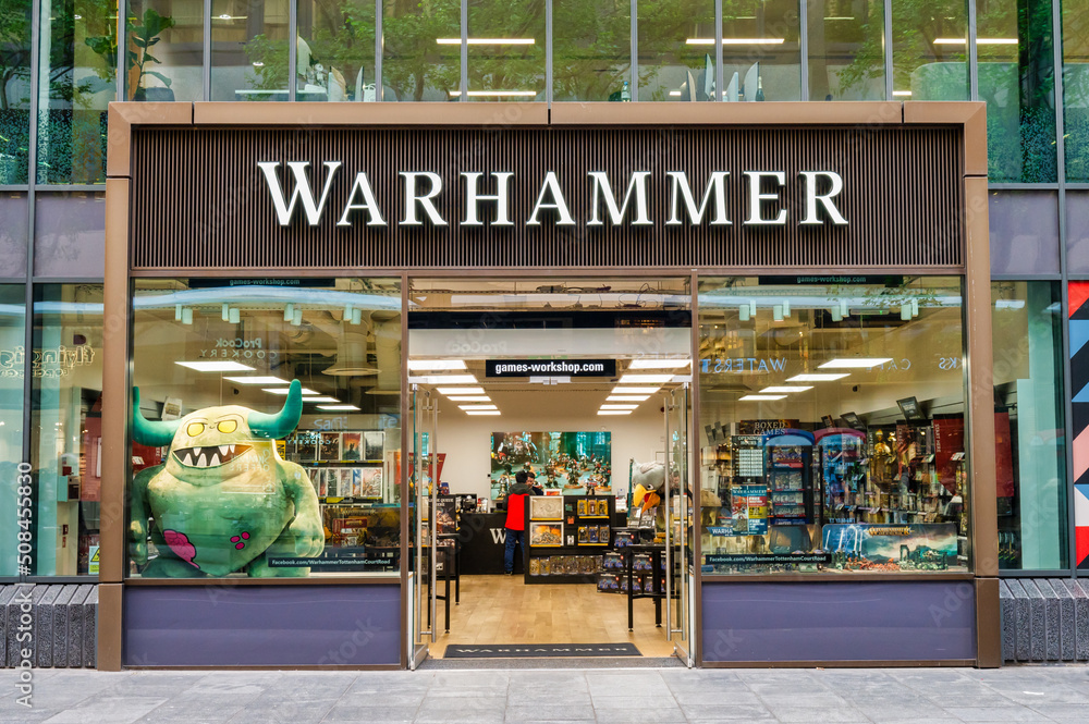 Warhammer Store Stock Photo | Adobe Stock