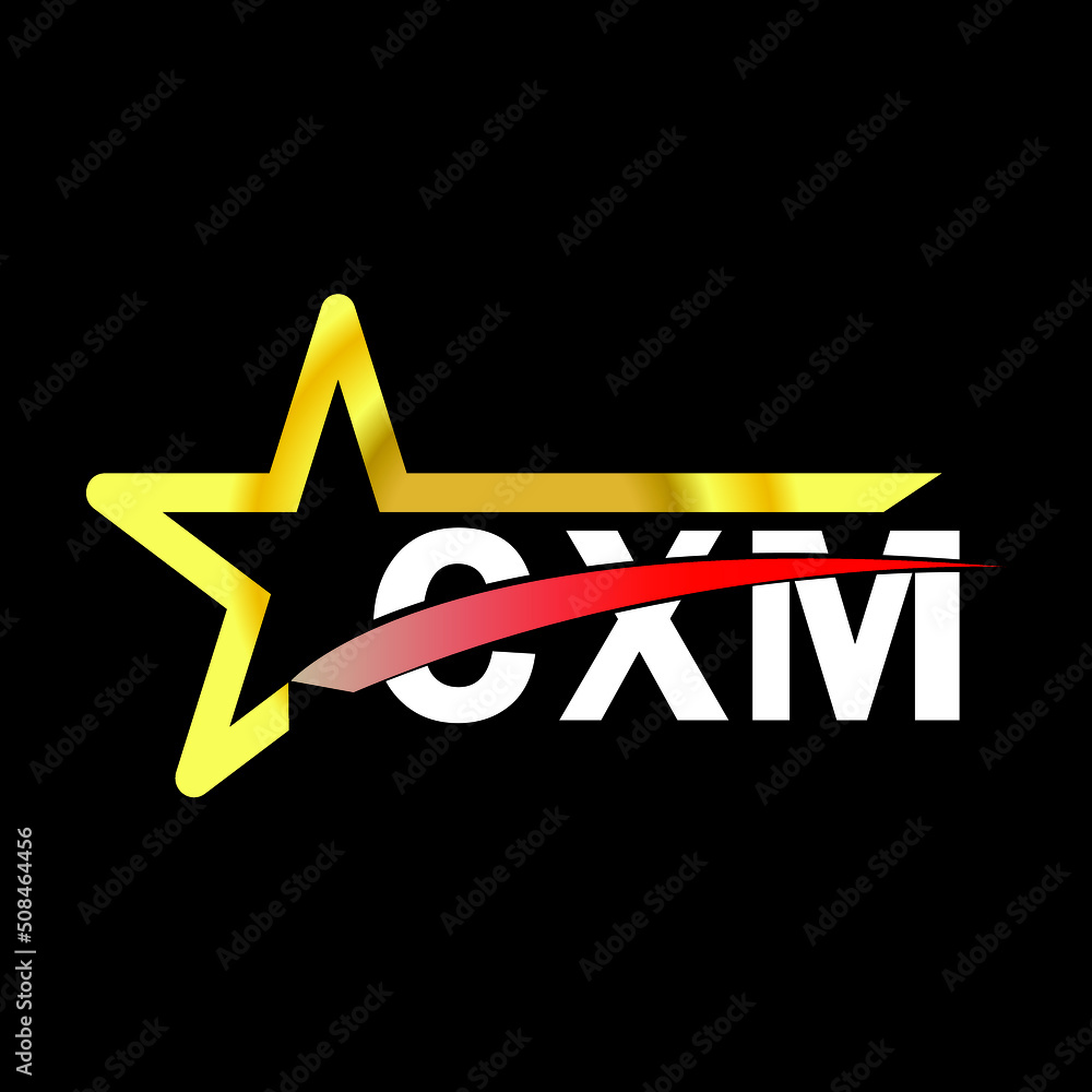 CXM letter logo design. CXM creative letter logo. simple and modern ...