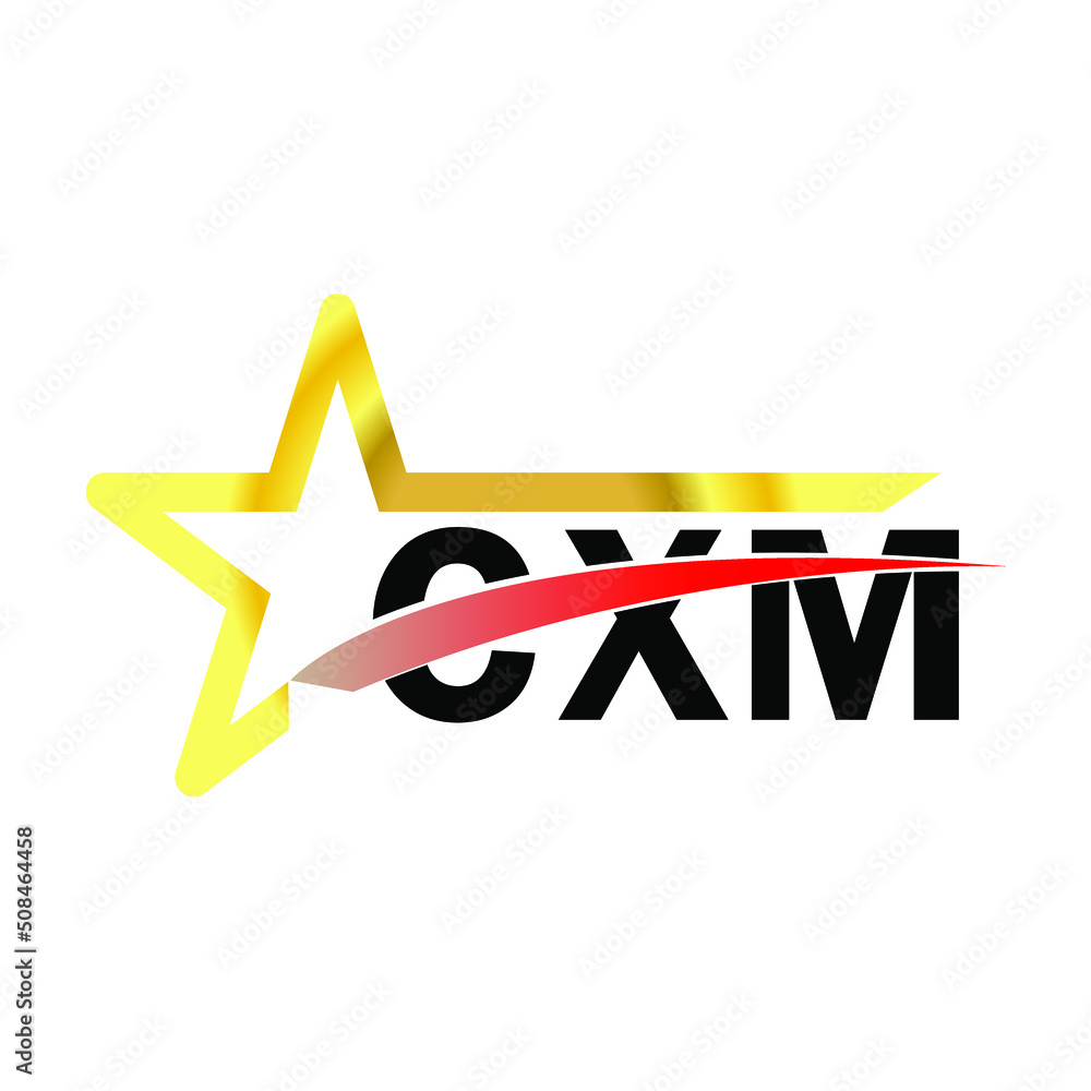 CXM letter logo design. CXM creative letter logo. simple and modern ...