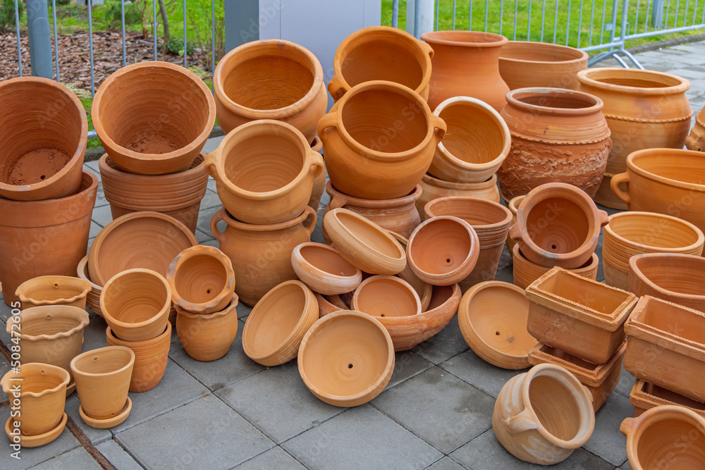 Pottery Ceramic Pottery Stock Photo | Adobe Stock