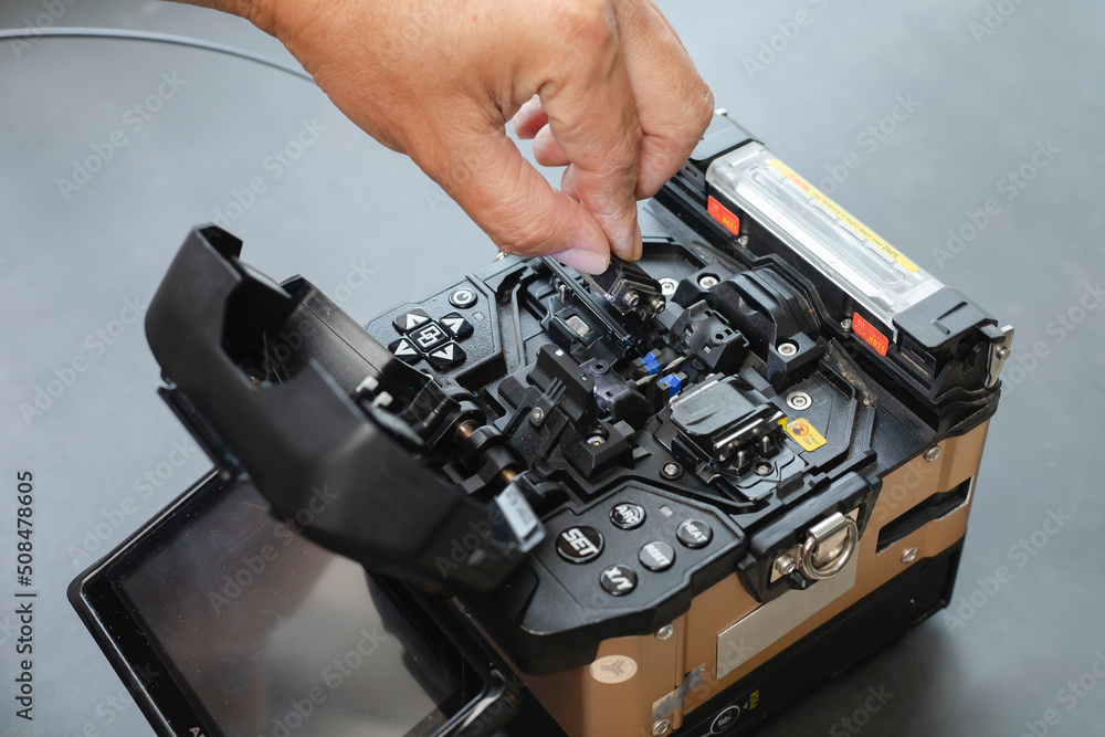 Fusion Splicing Tool, a set of fiber-optic or fiber-optic splicers for ...