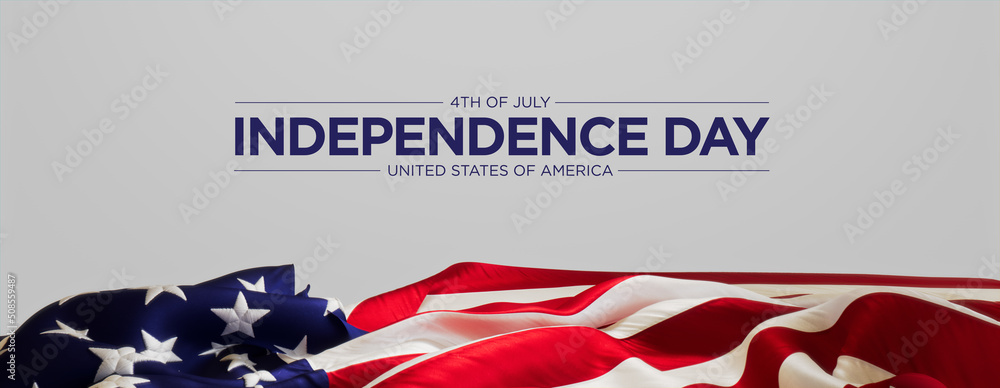 Independence Day Banner. Stock Illustration | Adobe Stock