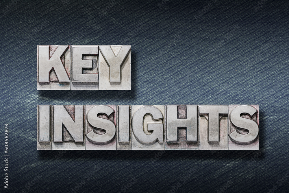 key insights den Stock 写真 | Adobe Stock