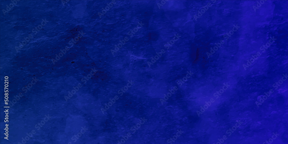 Abstract design with Solid blue background with dark elegant border and ...