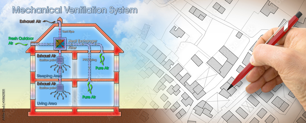 Centralised mechanical extraction system scheme, most commonly known as ...