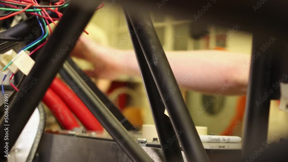 Race car build reveal as the frame and body panels are being measured ...