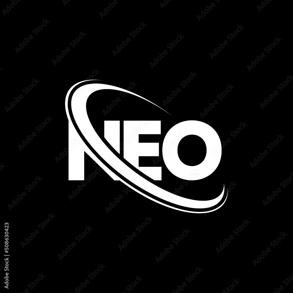 Vetor de NEO logo. NEO letter. NEO letter logo design. Initials NEO ...
