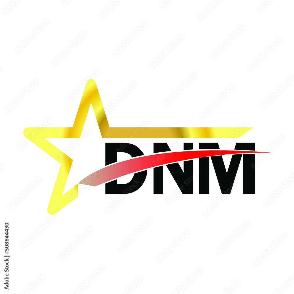 DNM letter logo design. DNM creative letter logo. simple and modern ...