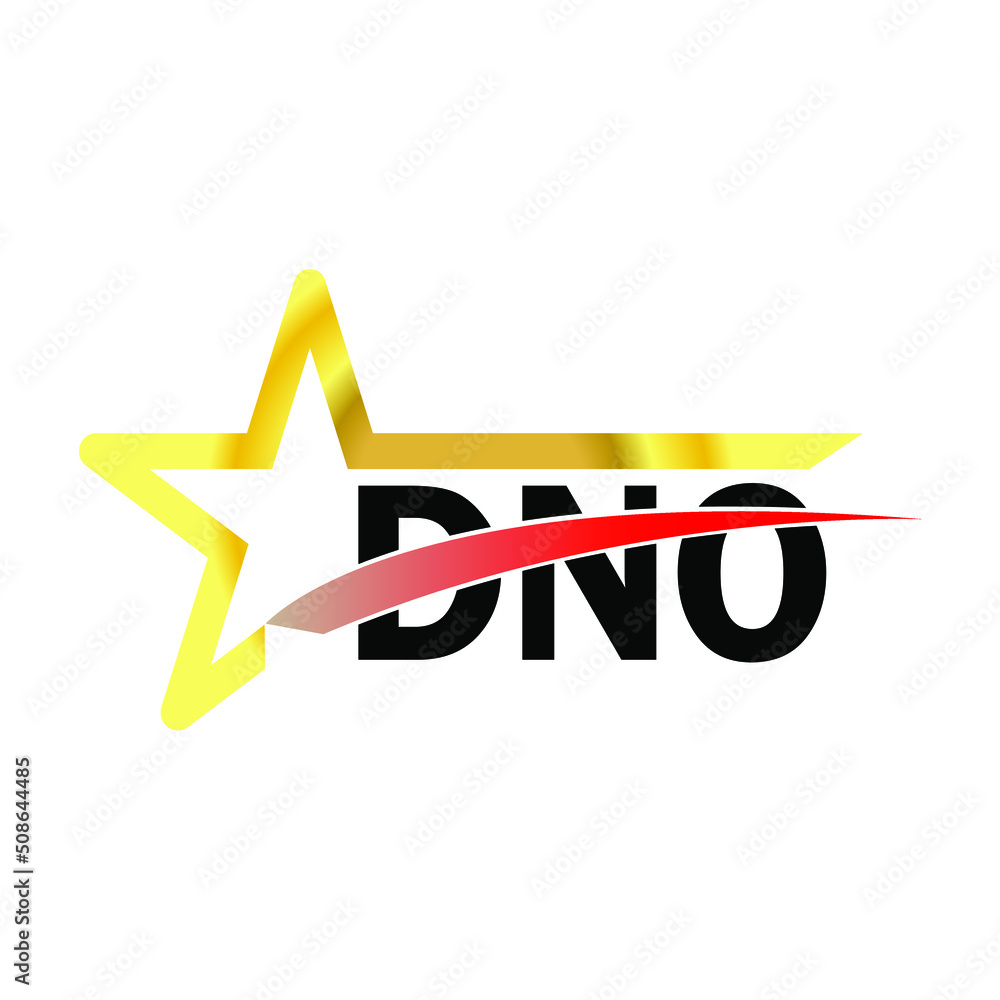 DNO letter logo design. DNO creative letter logo. simple and modern ...