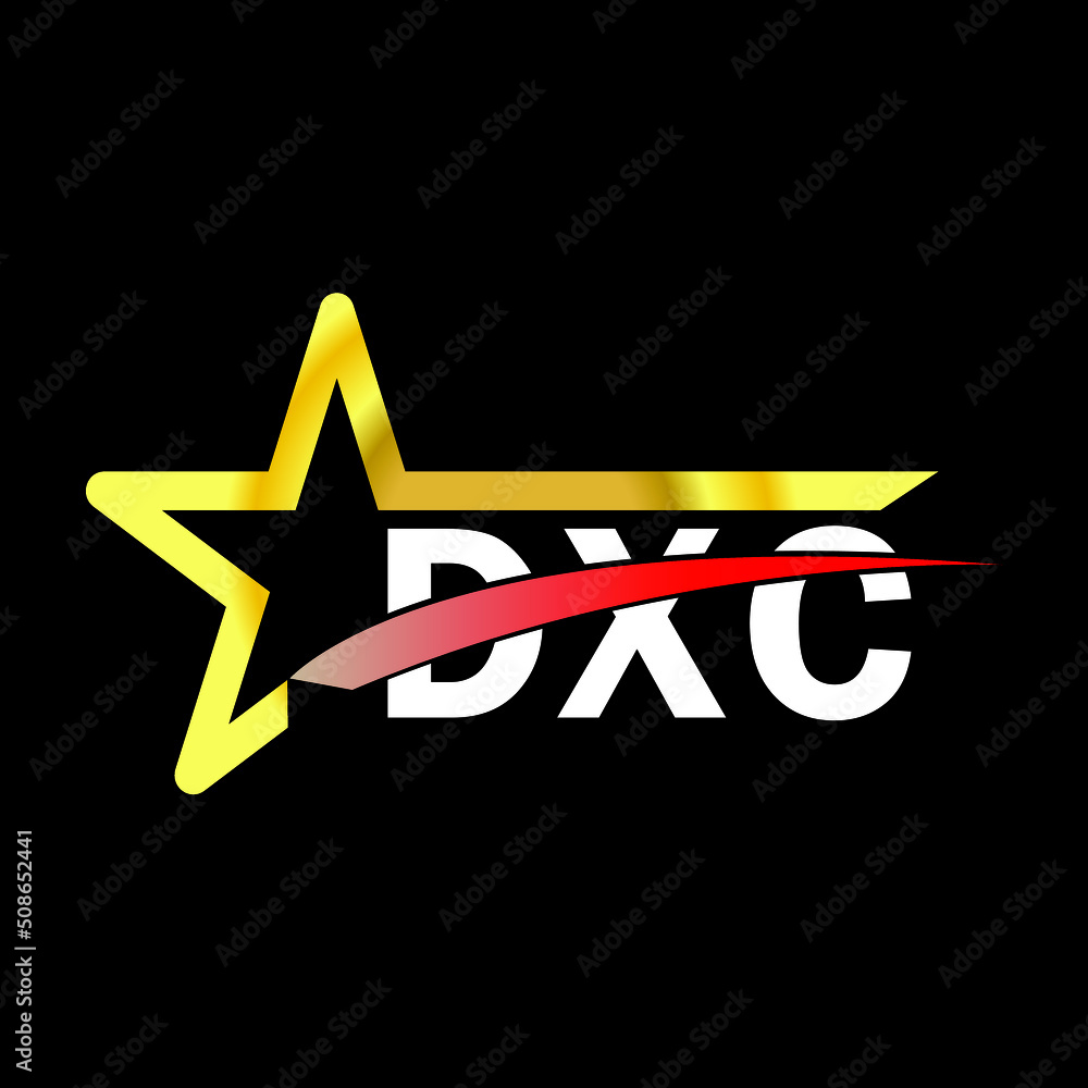 DXC letter logo design. DXC creative letter logo. simple and modern ...