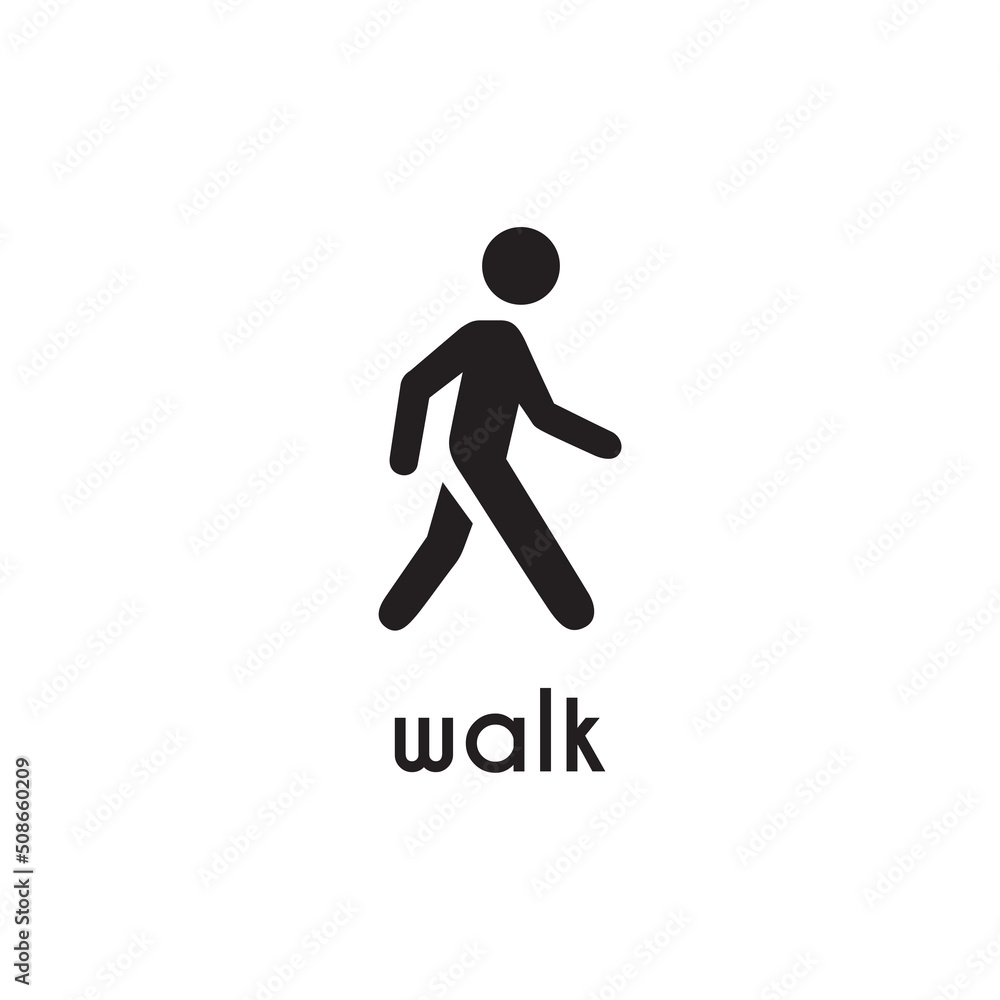 Walking People Logo