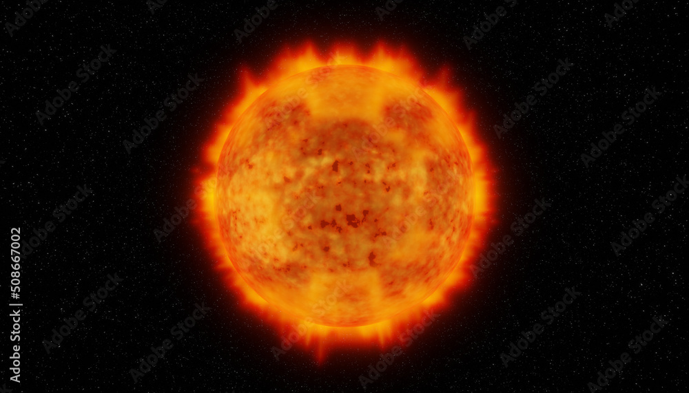 Ein Gelber Zwerg. Unser Mutter-Stern ist ein Gelber Zwerg. Stock ...