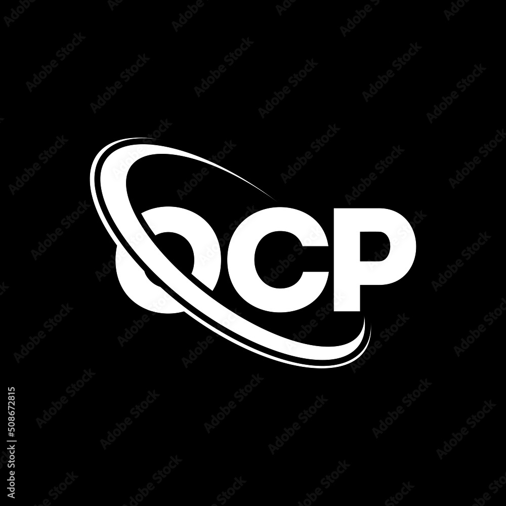 Ocp Logo Ocp Letter Ocp Letter Logo Design Intitials Ocp Logo Linked