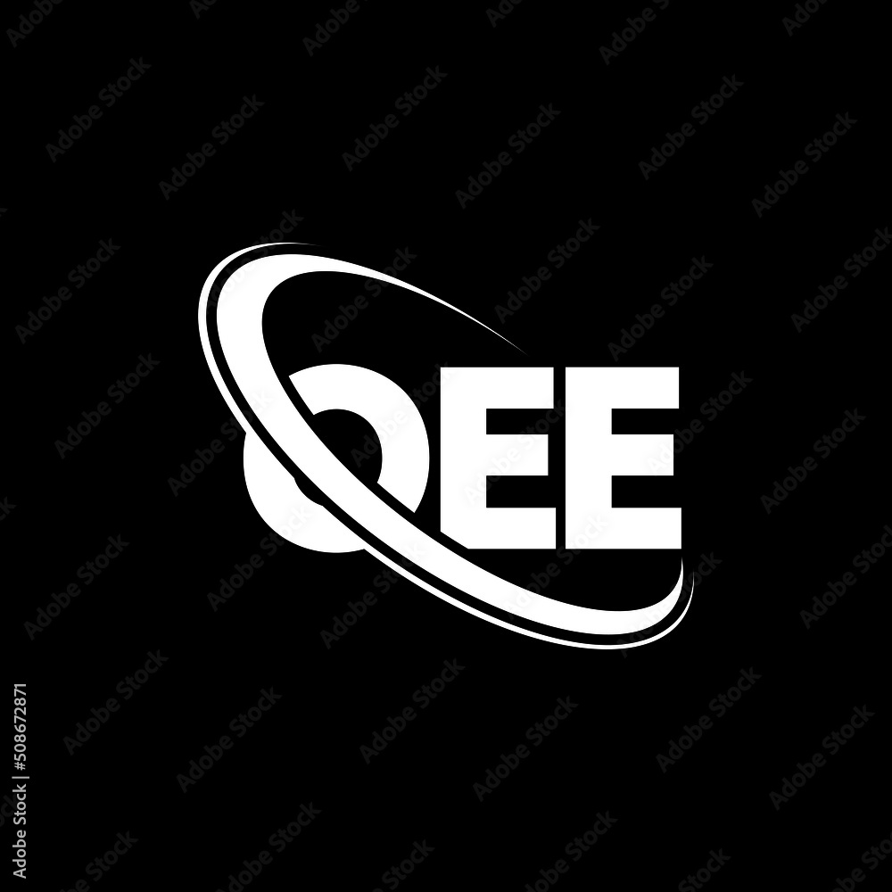 Vetor do Stock: OEE logo. OEE letter. OEE letter logo design. Initials ...