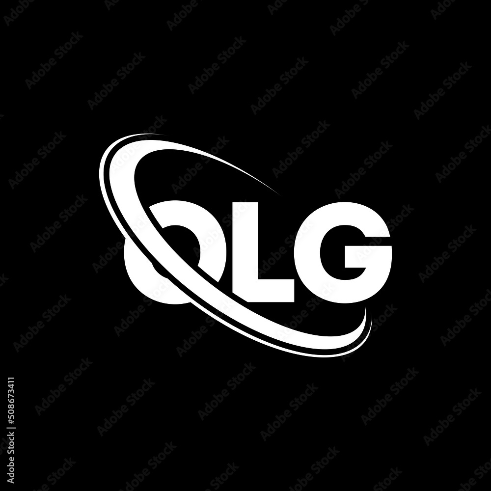OLG logo. OLG letter. OLG letter logo design. Initials OLG logo linked ...