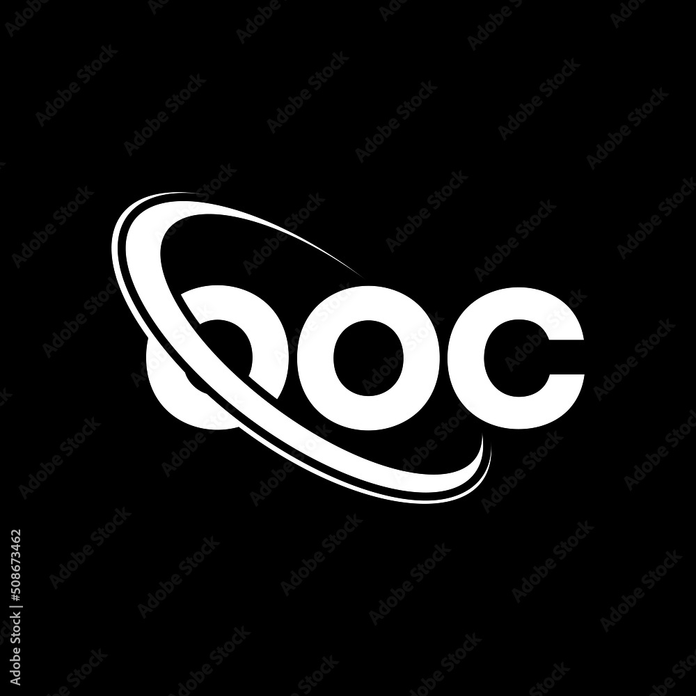 OOC logo. OOC letter. OOC letter logo design. Initials OOC logo linked ...