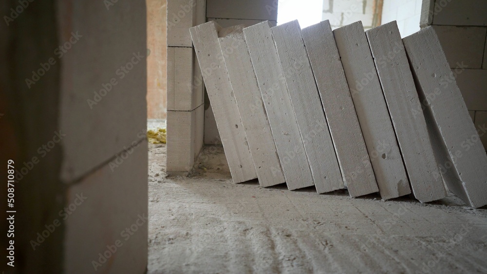 Gypsum tongue-and-groove boards for partition walls or interior walls ...