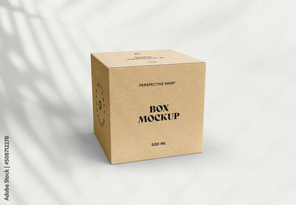 Box Packaging Mockup Design Stock Template | Adobe Stock