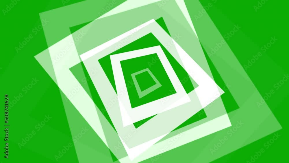 Vidéo Stock Expanding polygon shapes motion graphics with green screen background | Adobe Stock