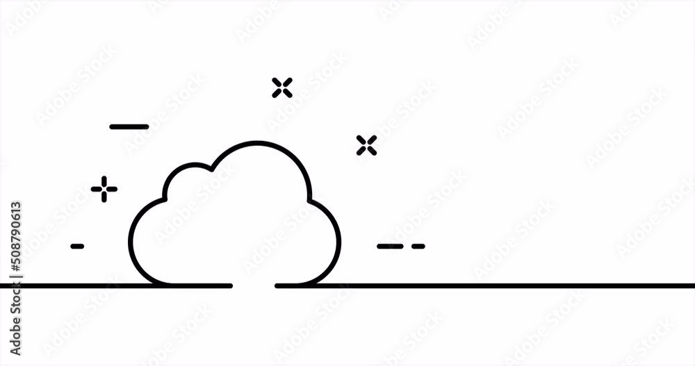 Cloud. Overcast, partly cloudy, rain, sky, weather conditions. Nature ...