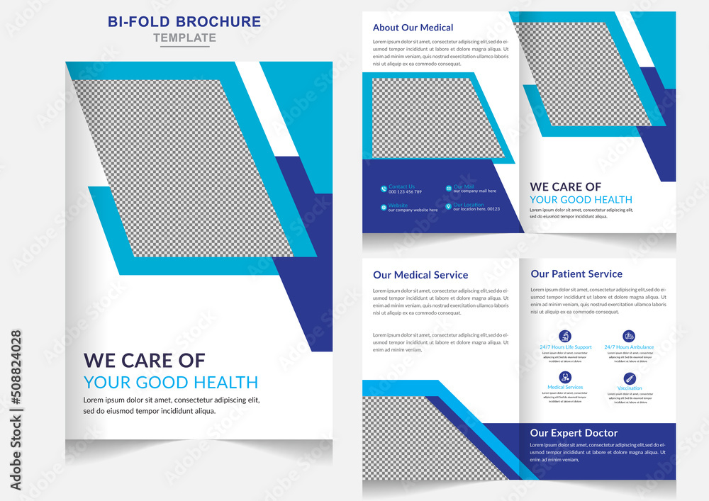 Healthcare Medical brochure presentation template, company profile ...