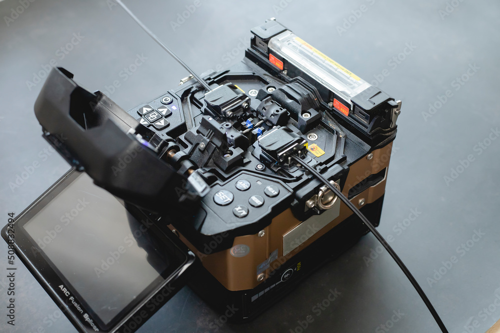 Fusion Splicing Tool, a set of fiber-optic or fiber-optic splicers for ...