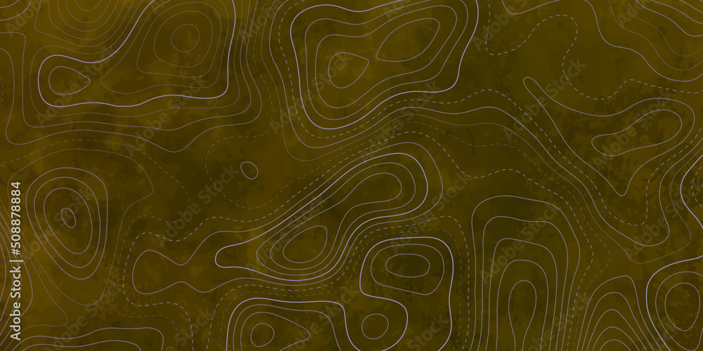 Topographic map background concept. Topo contour map. Rendering ...