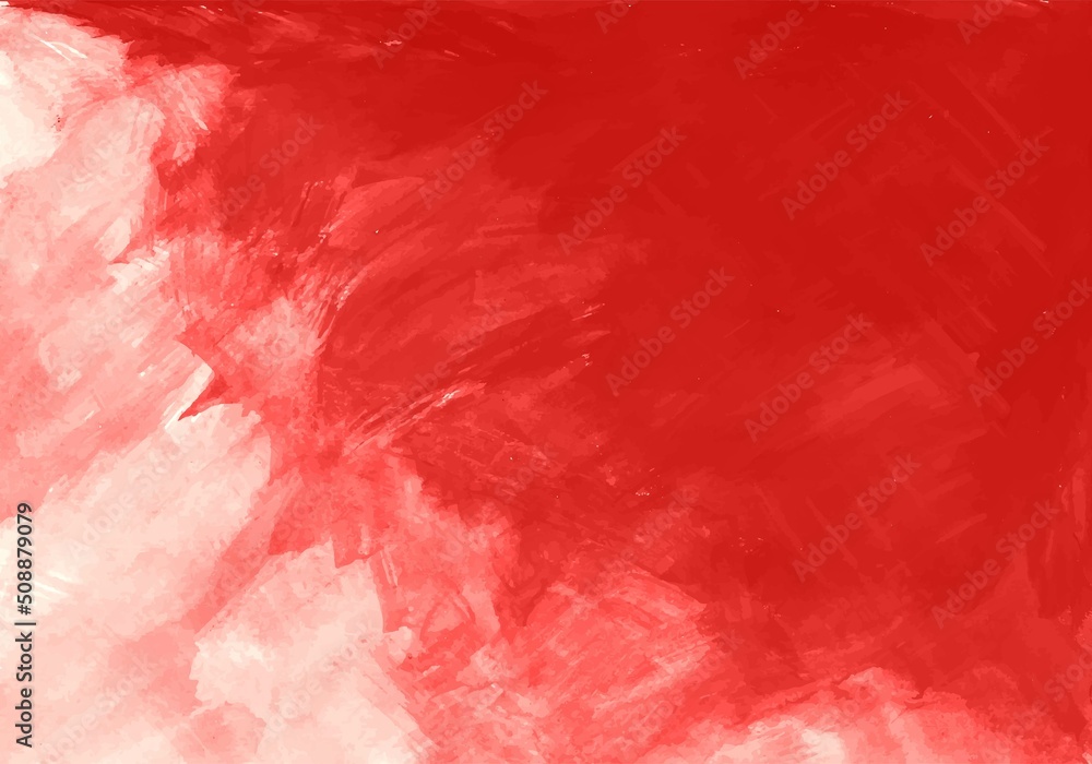 Abstract red watercolor pastel background Stock Vector | Adobe Stock