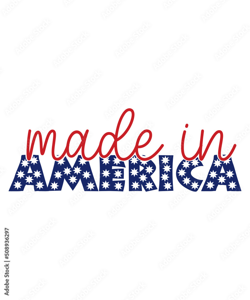 Vecteur Stock 4th of July SVG Bundle, fourth of july svg, independence ...