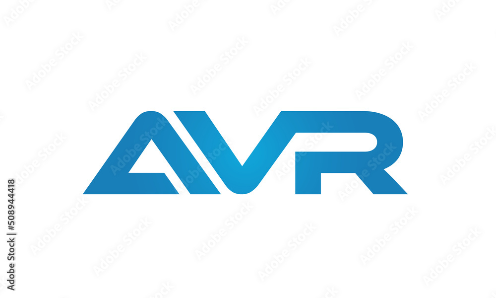 AVR linked letters logo icon Stock Vector | Adobe Stock