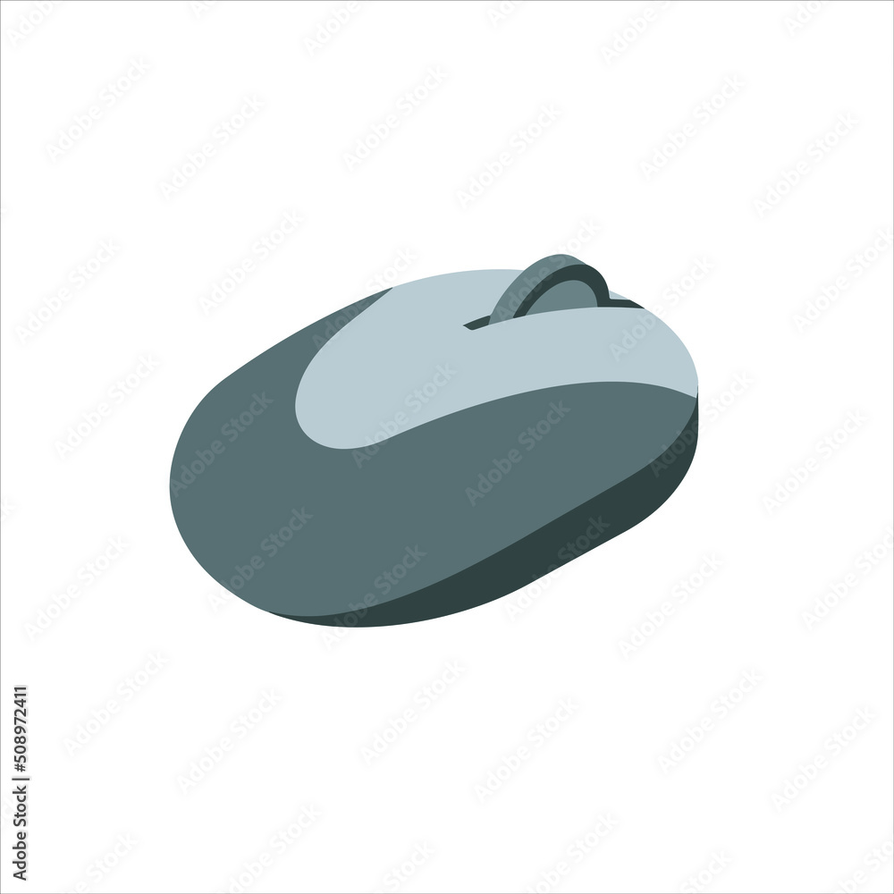 Computer mouse icon isolated on white background. Computer mouse icon ...