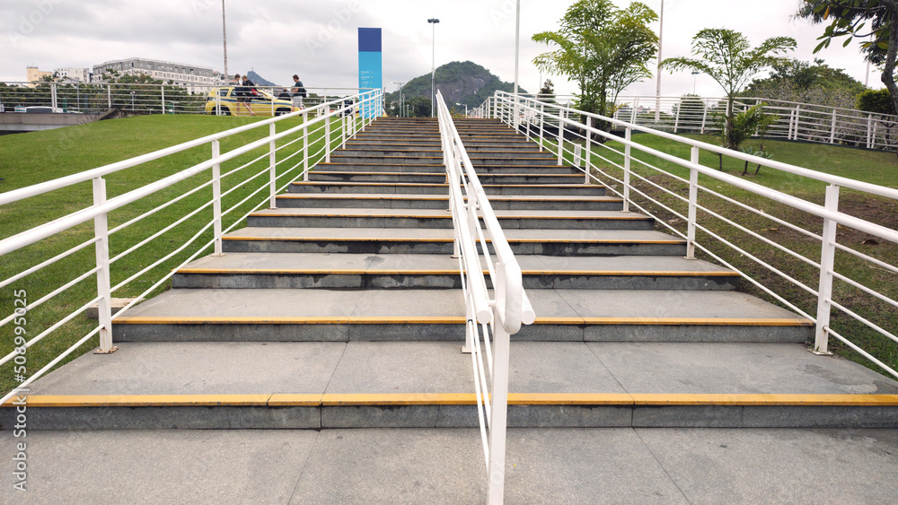 marina harbor boat grass cloudy sky clouds ladder taxi car parking ...