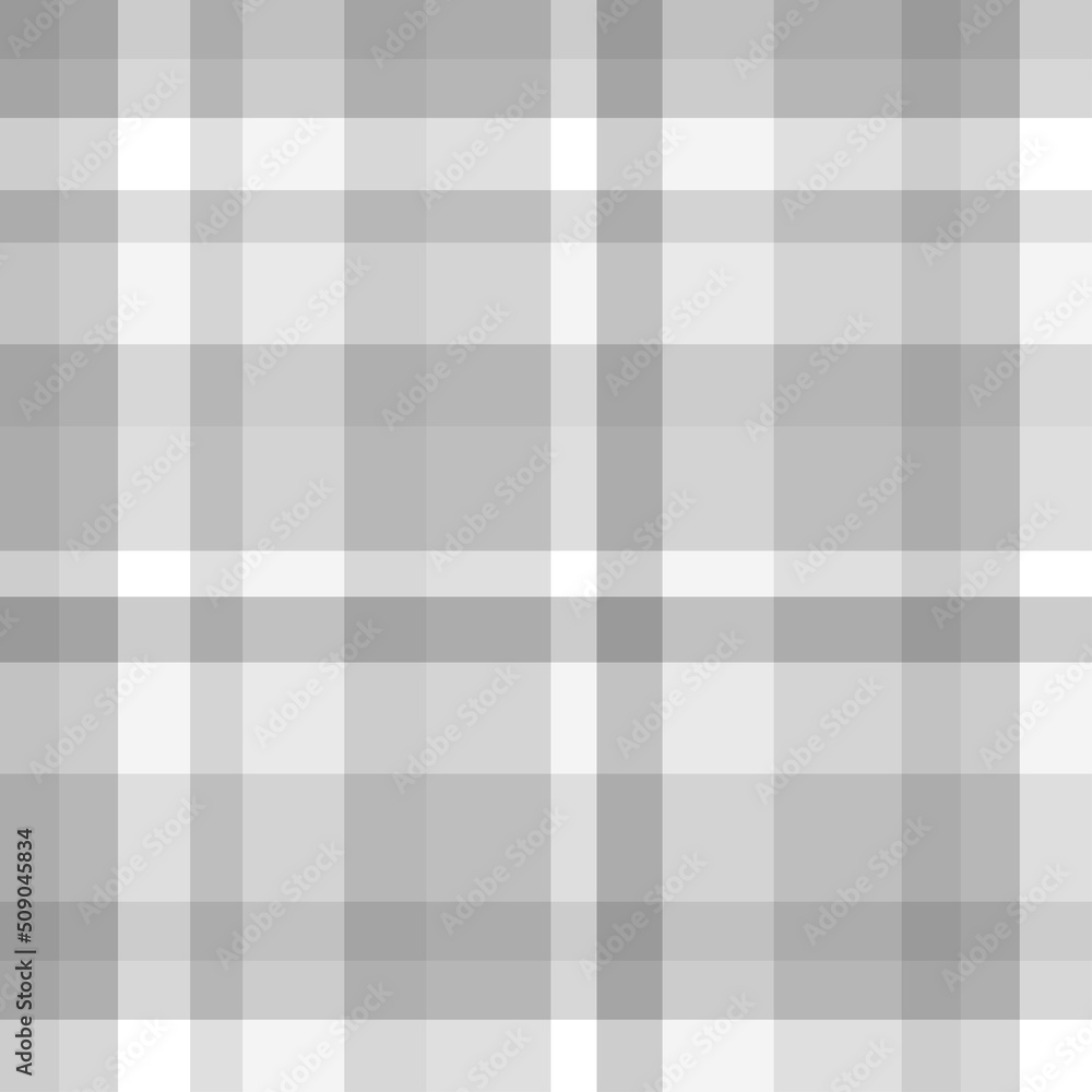 Seamless pattern. Checkered monochrome cloth texture. Print for fabrics ...